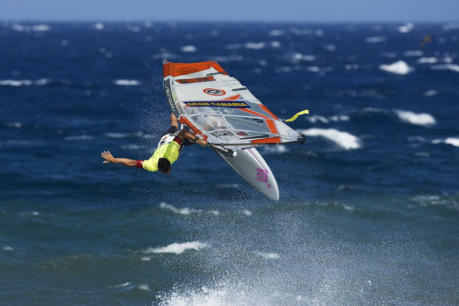 table top windsurfing