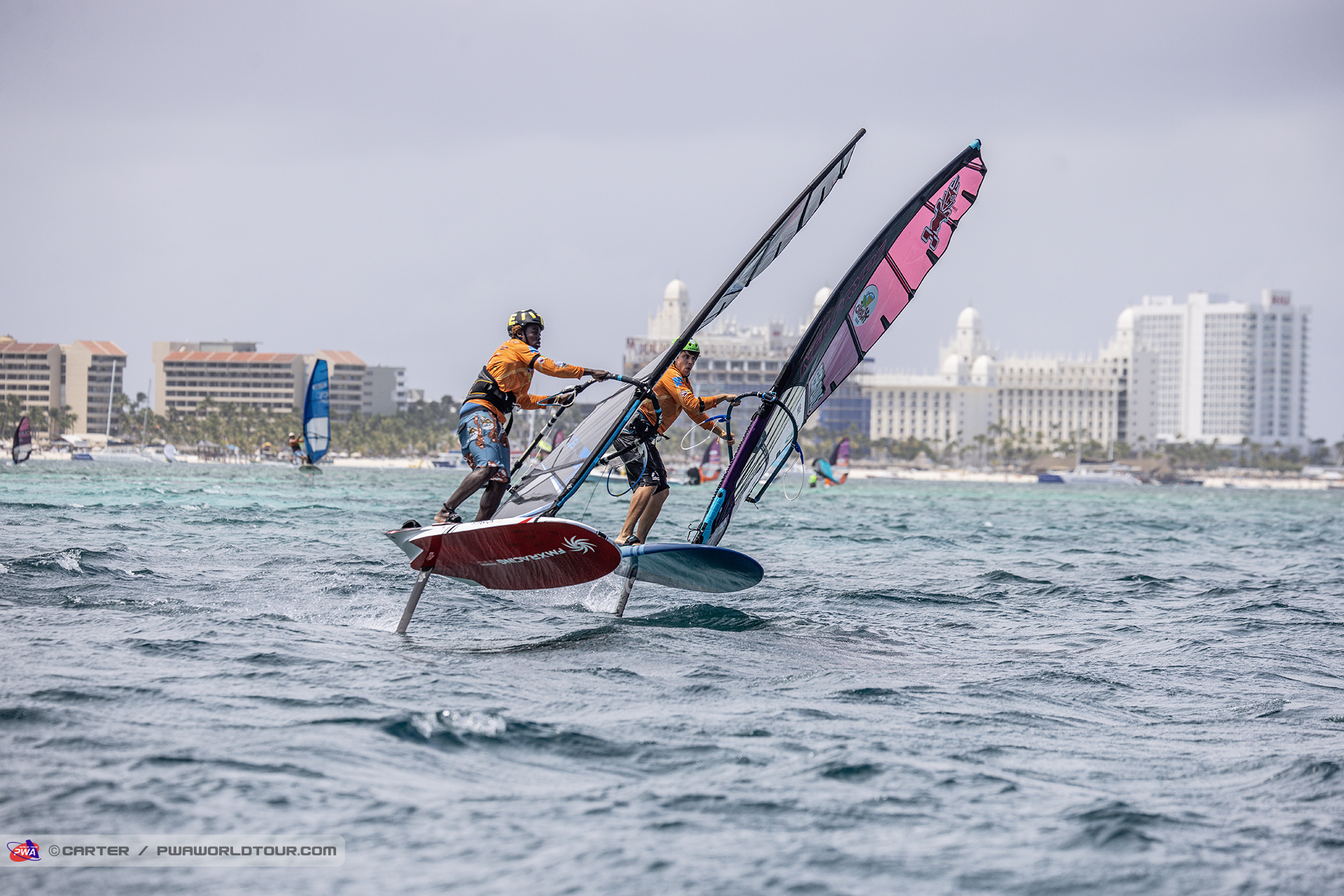 PWA WORLD WINDSURFING TOUR: 2025 Aruba Hi-Winds Youth Slalom