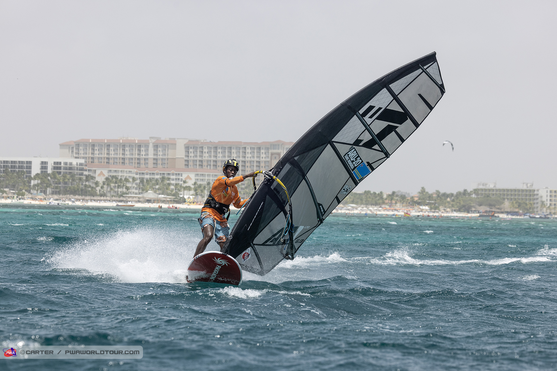 PWA WORLD WINDSURFING TOUR: 2025 Aruba Hi-Winds Youth Slalom